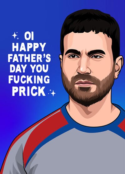 Roy Kent from Ted Lasso Father's Day Card - Gift Delivery UK