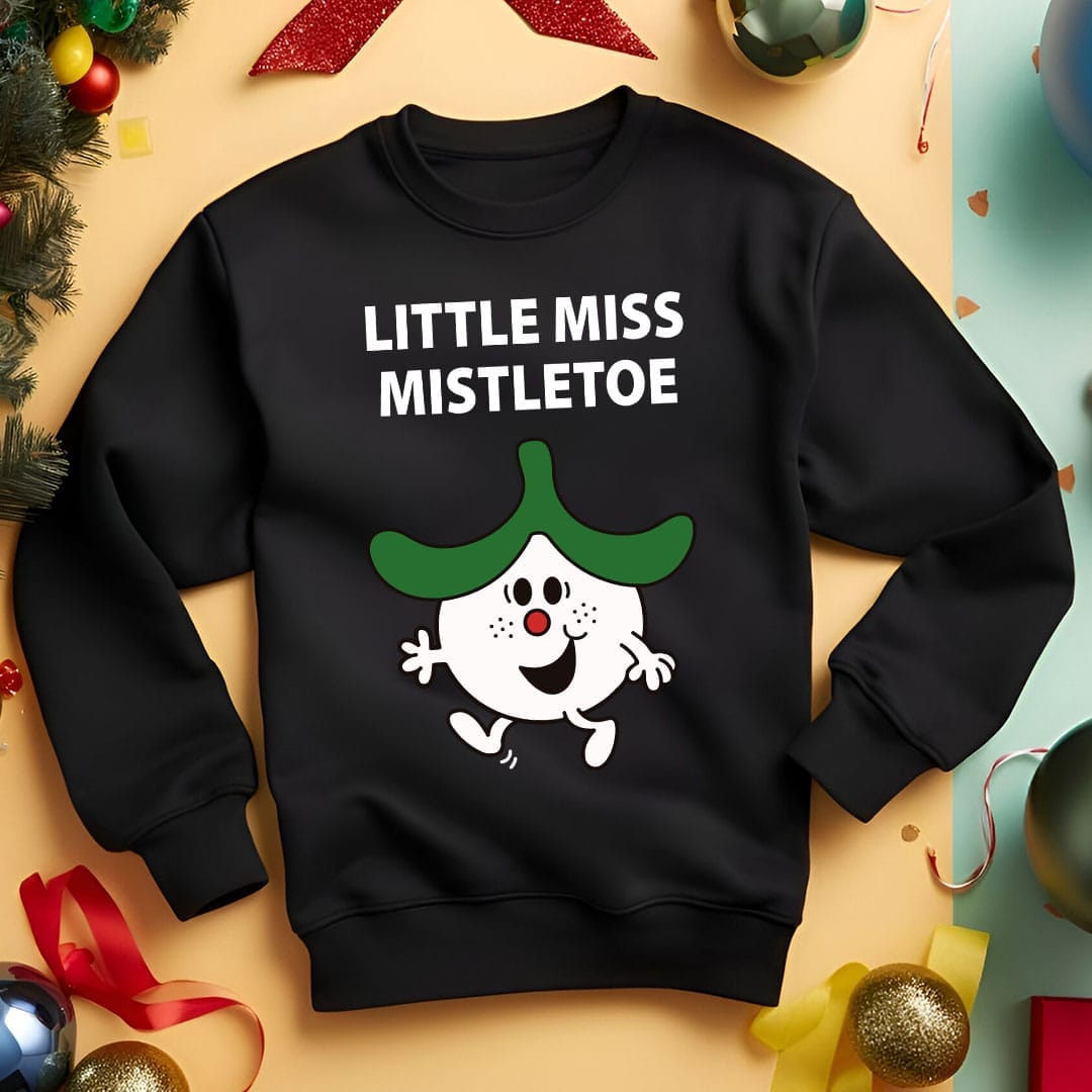 Little Miss Mistletoe Christmas Jumper - Gift Delivery UK